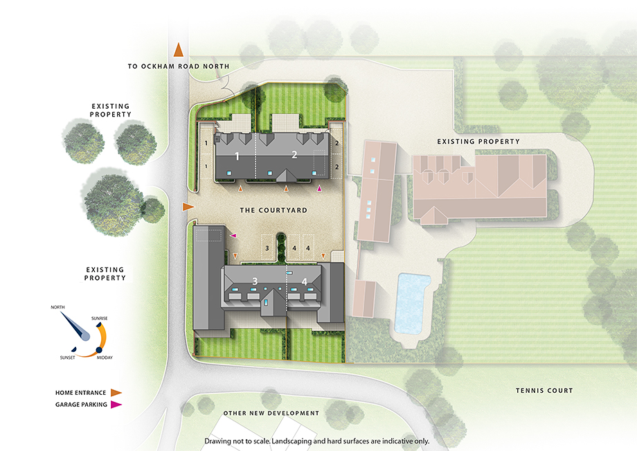 THE COURTYARD, WEST HORSLEY - Runnymede